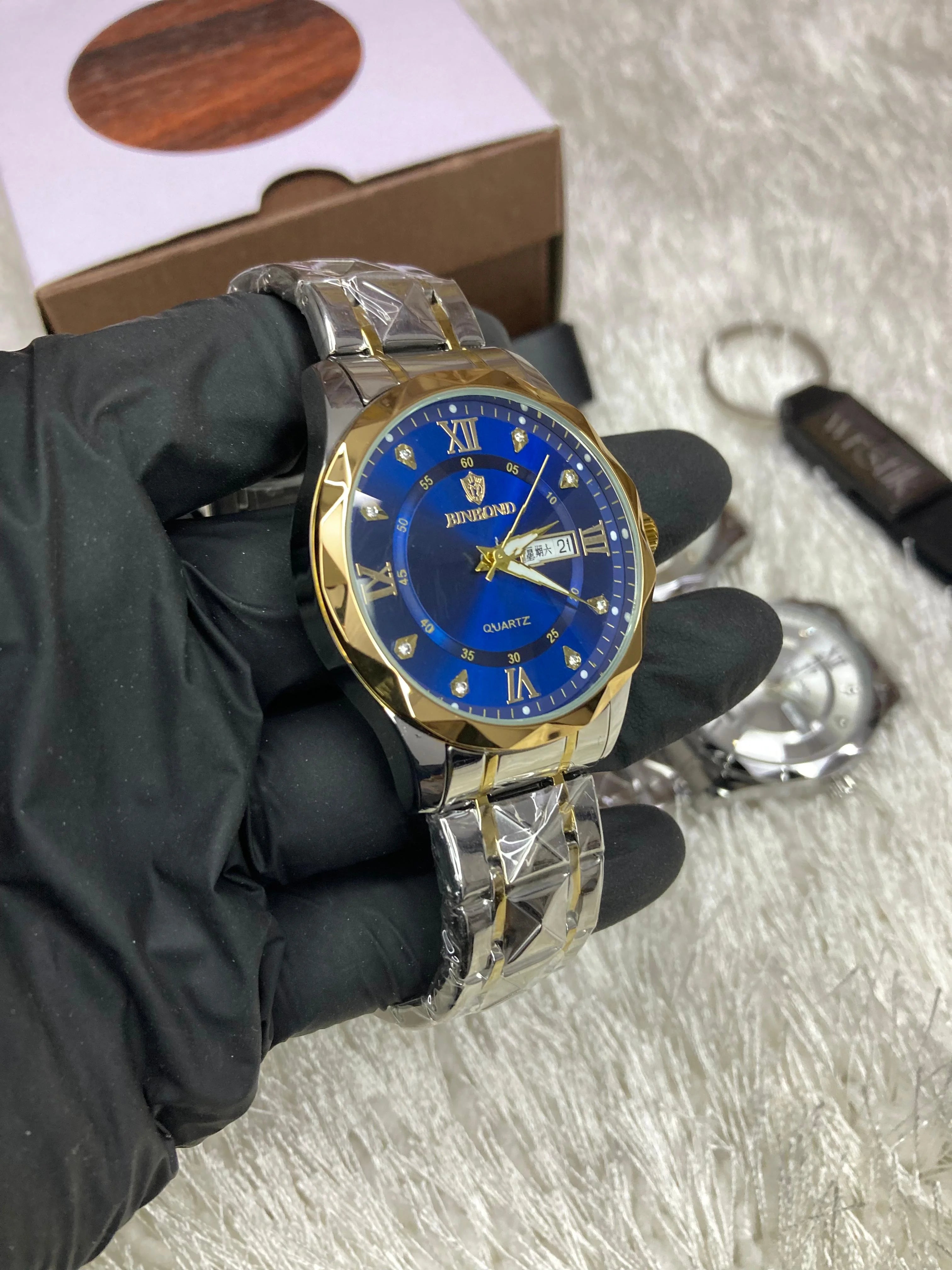 BNBD Luminous Quartz – Blue Dial – Wristik